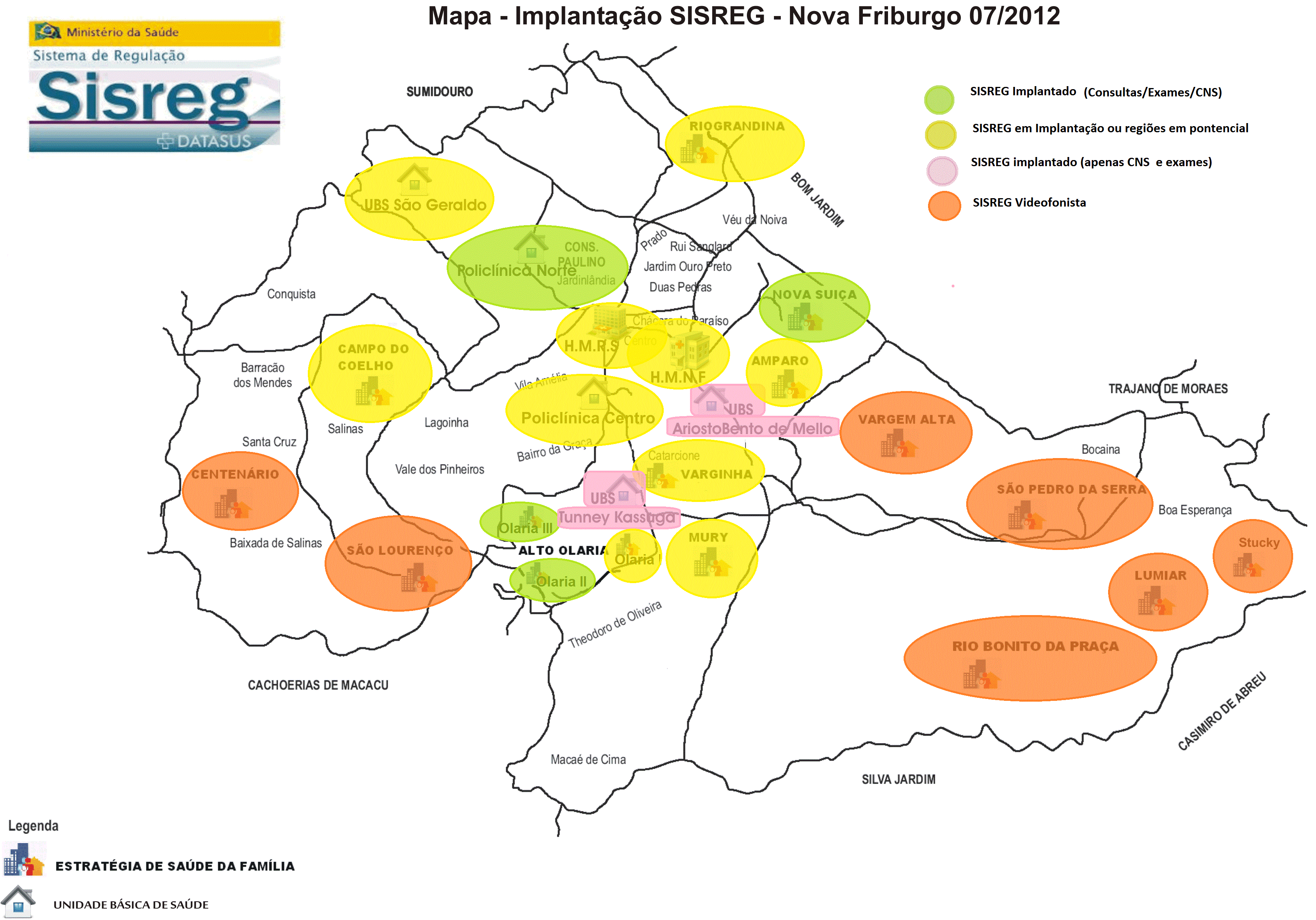 Mapas :: Central Regulacão - Nova Friburgo